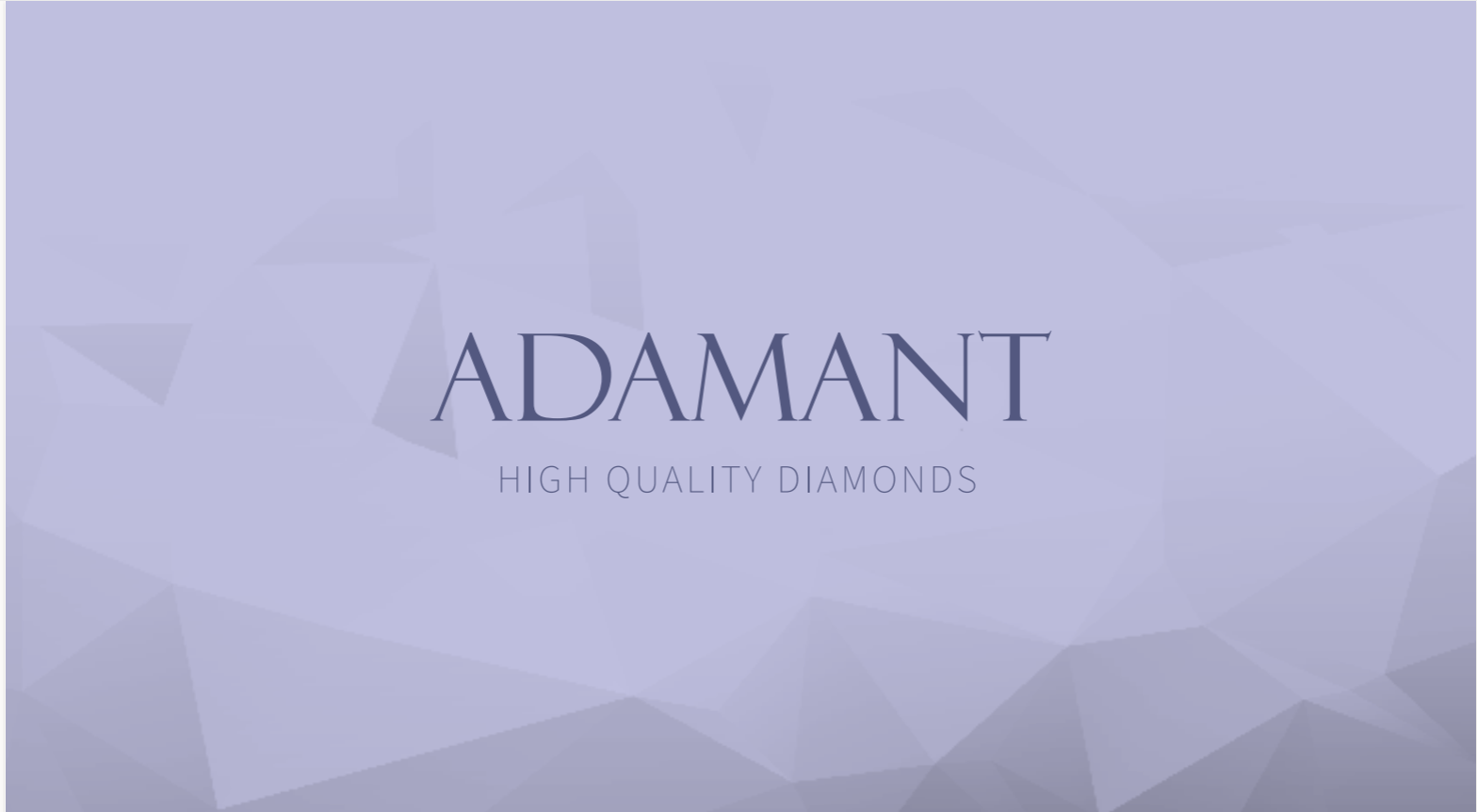 Criação da logo para Adamant High Quality Diamonds - Agência Carcará ...